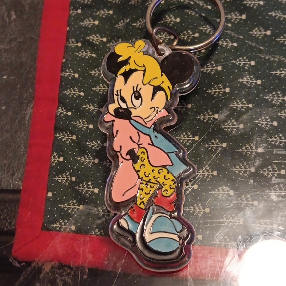 Disney | Accessories | Minnie Mouse Keychain | Poshmark